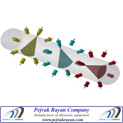 Round Bar inspection system - UT test - Pejvak Rayan